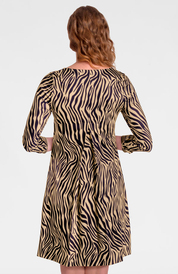 Bowtastic Dress - Animal Instinct - Gretchen Scott Wholesale
