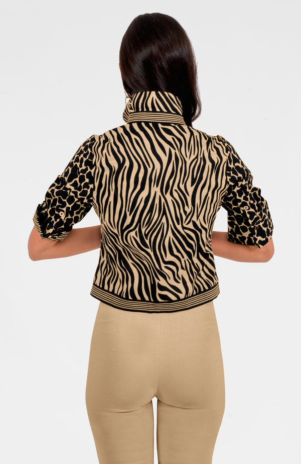 Effortless Top - Animal Instincts - Gretchen Scott Wholesale