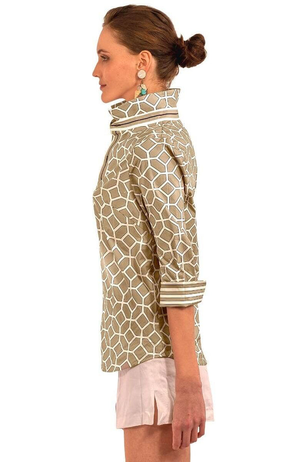 Cotton Boyfriend Shirt - Lucy In The Sky With Diamonds - Final Sale ...